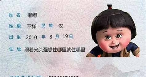 《熊出没》身份证曝光，李老板p图太猛，光头强竟不姓“华”？网易订阅 花瓣网