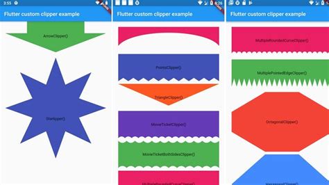 Flutter Custom Clippers To Help You Achieve Various Custom Shapes