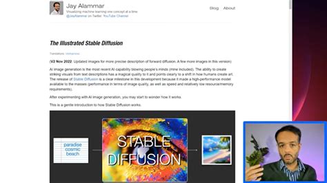 Jay Alammar视频详解：stable Diffusion生成模型原理 智源社区