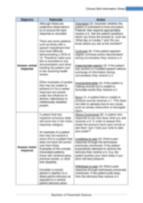 Solution Gcs Assessment Information Sheet Studypool