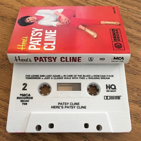 Patsy Cline Heres Patsy Cline Cassette Tape 1988 Decca Classic