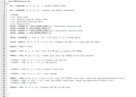 Stm32 Uart1 Most Significant Part Problem Stmicroelectronics Community