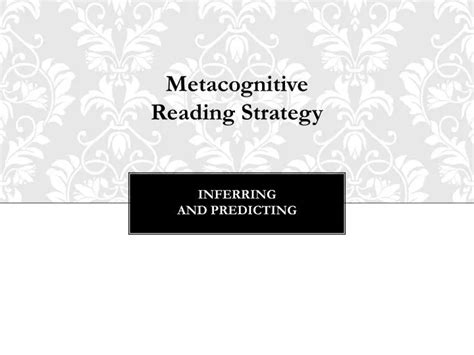 Ppt Inferring And Predicting Powerpoint Presentation Free Download Id 2468956