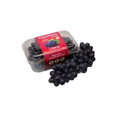 Uva Vitoria Cappellaro Fruits Sem Semente 500g Covabra