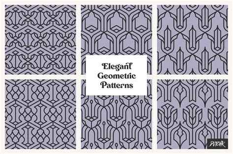 Elegant Geometric Patterns V 05 Patterns Ft Background And Elegant
