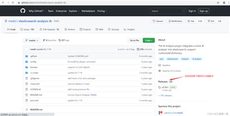 Elasticsearch——ik分词器的下载及使用ik分词器下载 Csdn博客