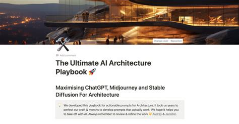 The Ultimate Ai Architecture Playbook 🚀