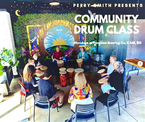 Hand Drumming Class Panacea Brewing Company Wilmington Nc March