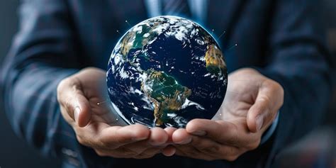 Premium Photo Digital Coverage Of The Planet Generative Ai