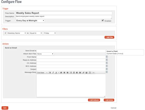 Running A Flow In Podio Every Week