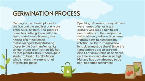 Science Seed Germination Google Slides PowerPoint