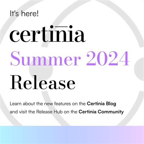 Certinia Releases Summer 24 Release With New Ai Features Vfp Consulting Posted On The Topic