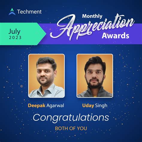 Techment Technology On Linkedin Awards Techment Pom Winning