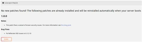 Unraid Patch Plugin Plugin Support Unraid