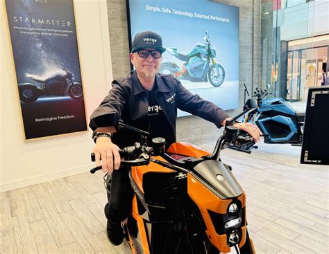 Verges Ev Motorcycles Are Turning Heads At Silicon Valley Mall