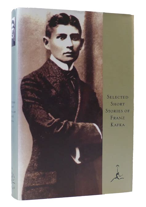 Selected Short Stories Of Kafka Franz Kafka Modern Library Edition