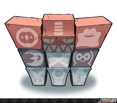 Gooompy A Collab With Pokedoku Meet Dokurigus A Rockghost Yamask Variant Evolution The