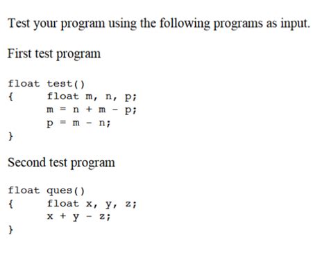 Assignment Language Implementation Systems Must