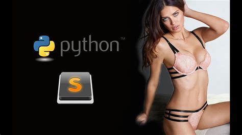 instalación y configuración de python y sublime text youtube