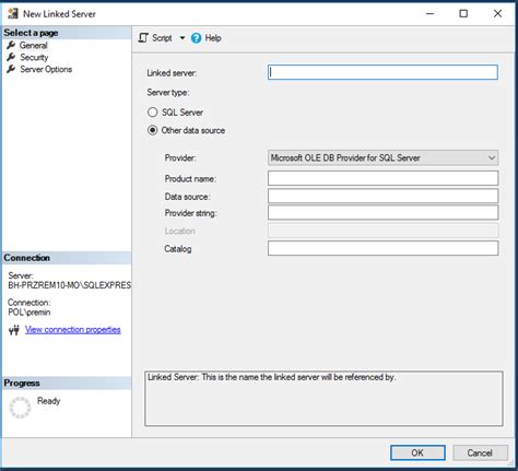 Sql How To Create Linked Server On Remote Server To Local Pc Stack