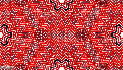 레드 와인의 기하학적 인 수채화 재미 있는 완벽 한 패턴입니다 손으로 그린 줄무늬 브러시 텍스처입니다 Excellen 0명에 대한 스톡 사진 및 기타 이미지 Istock