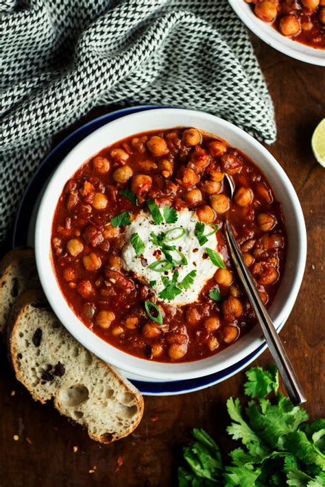 Vegan Chickpea Stew Lazy Cat Kitchen
