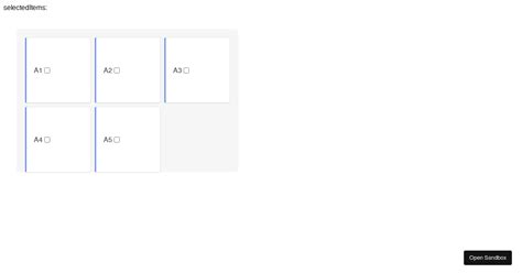 Grid View Multi Select Poc Codesandbox