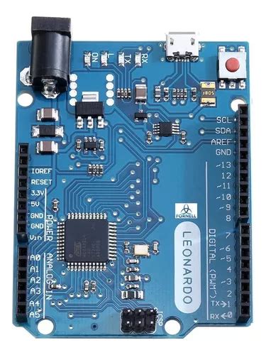Arduino Leonardo Compatível R3 Atmega32u4 Cabo Usb Parcelamento Sem Juros