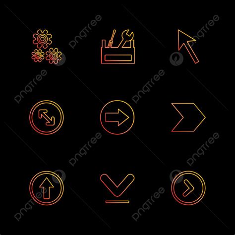 Setting Vector Art Png Setting Gear Tools Pointer Directions Tools Png Image For Free Download