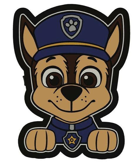 Archivo Stl Paw Patrol Chase・objeto Imprimible En 3d Para Descargar・cults