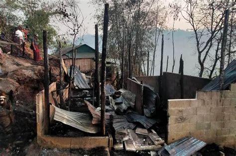 မယ်လဒုက္ခသည်စခန်းတွင် မီးလောင်မှုဖြစ်ပွား၍ နေအိမ် ၃ လုံးပျက်စီးပြီး အမျိုးသားတစ်ဦးသေဆုံးခဲ့