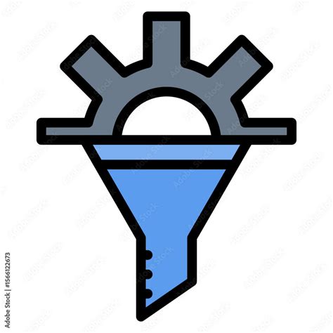 Feature Engineering Icon Vector Image Can Be Used For Data Science