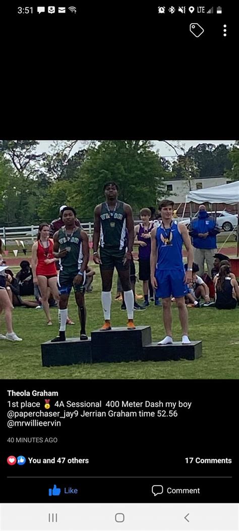 Congratulations To Jerrian Vigor High Schoolofficial