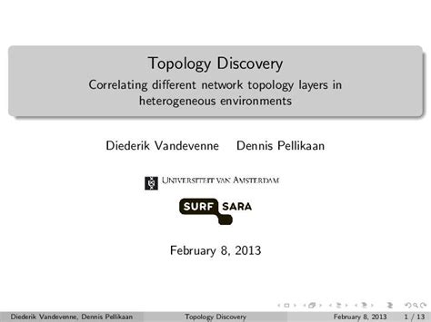 Pdf Topology Discovery Correlating Different Network Topology