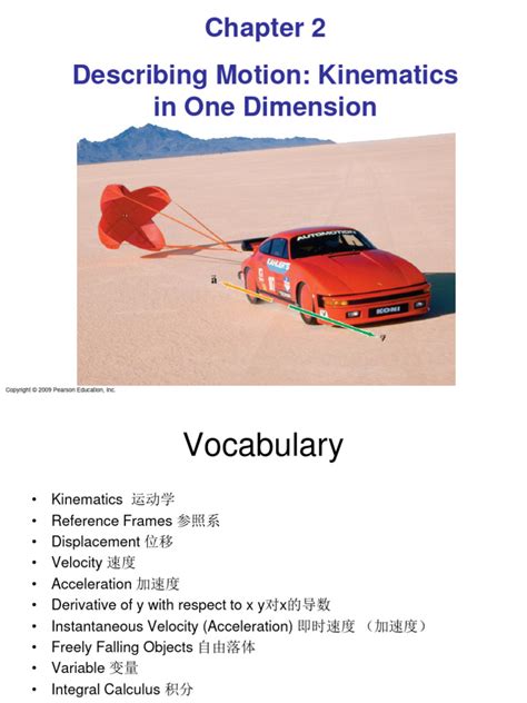 Lecture Chapter02 Pdf Acceleration Velocity