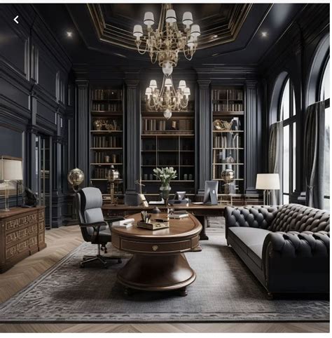 Pin By Liesl Wilson On Chris Office Luxury Office House Design
