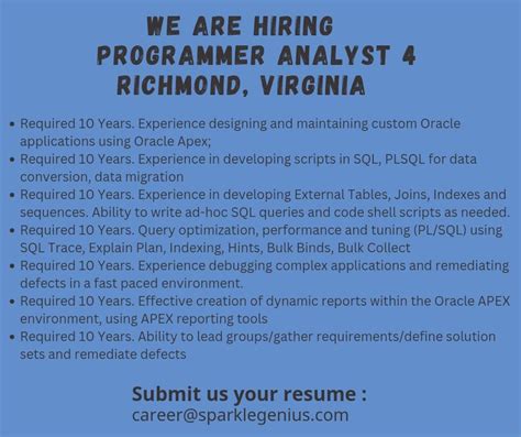 Sparkle Genius Llc On Linkedin Programmer Analyst Sparklegenius