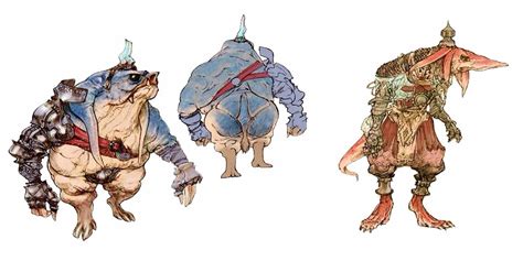 Seeq And Bangaa Concept Art Final Fantasy Xii Art Gallery
