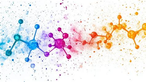 An Abstract Molecular Structure Characterized By Spheres And