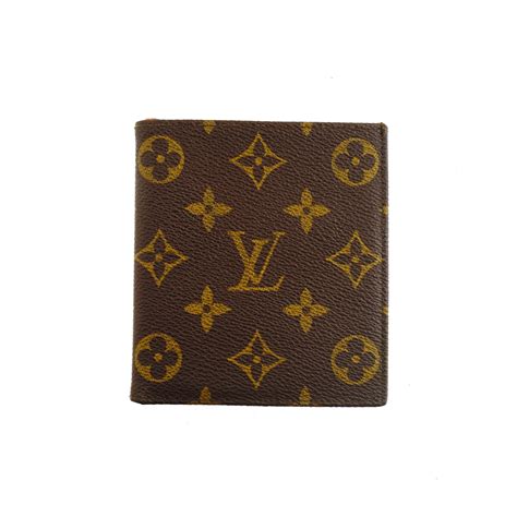 Louis Vuitton Lv Monogram Canvas Leather Bifold 10x Card Wallet Grailed