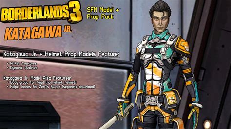 Borderlands 3 Katagawa Jr Model Prop Pack By 416lottie On Deviantart