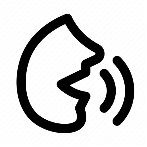 Speaking Linguistic Language Communication Semantics Icon