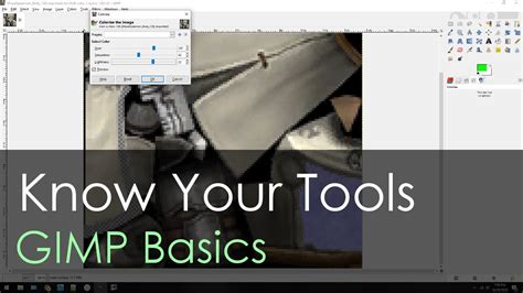 Know Your Tools GIMP Basics YouTube
