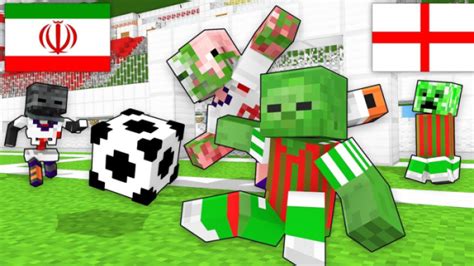 ماینکرافت مدرسه هیولا ها مسابقه قطر و ایران