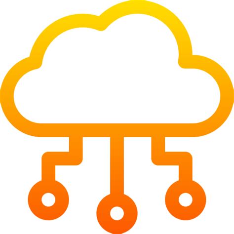 Cloud Computing Free Icon