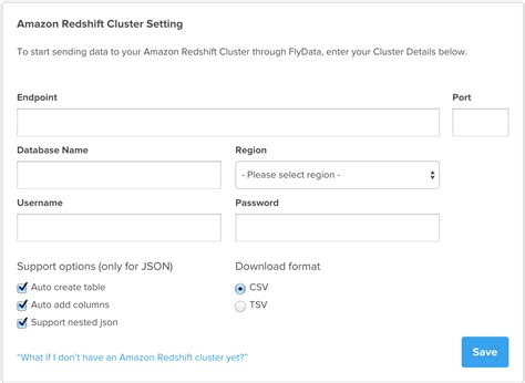 Sync Rds Mysql To Redshift