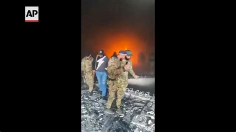 Syrian Insurgents Set Fire To Tomb Of Bashar Al Assads Father