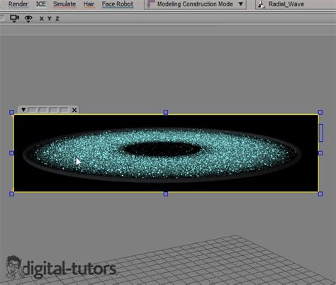 using ice to create a holographic display in softimage behance