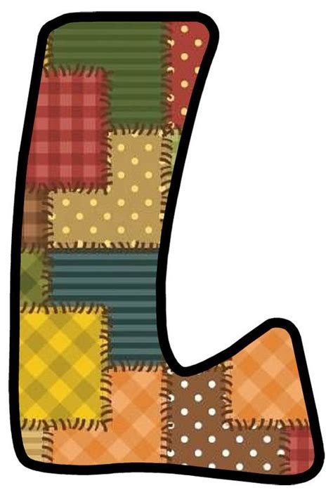 Alfabeto Patchwork Artofit