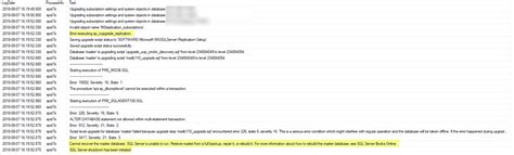 Failed Installation Of Sql Server Cumulative Updates Debugged